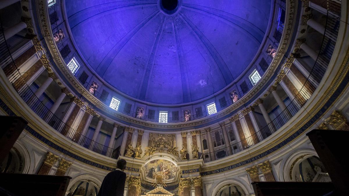 Valencia | Empieza la restauración de la cúpula del Panteón valenciano