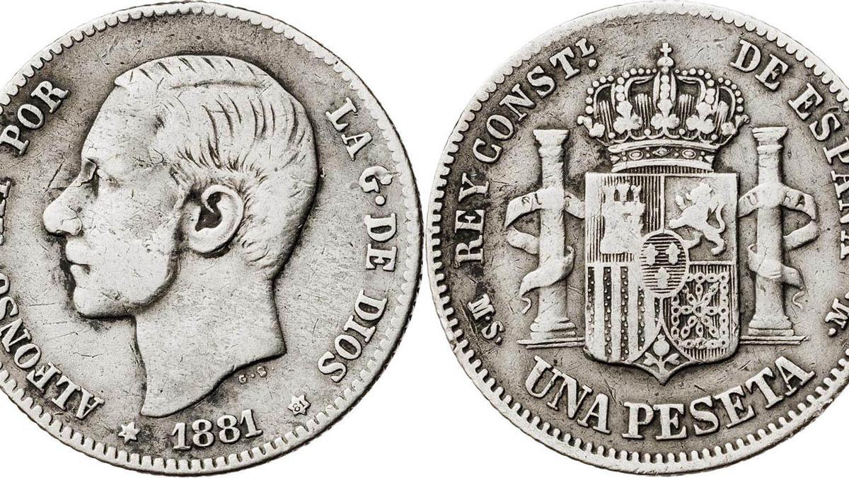 La moneda de 1 peseta que podría valer más de 3.500 euros y quizá ...