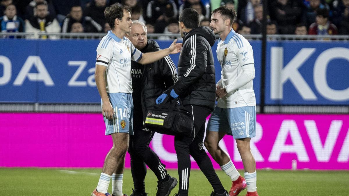 Real Zaragoza | El Real Zaragoza tampoco esquiva la epidemia de lesiones