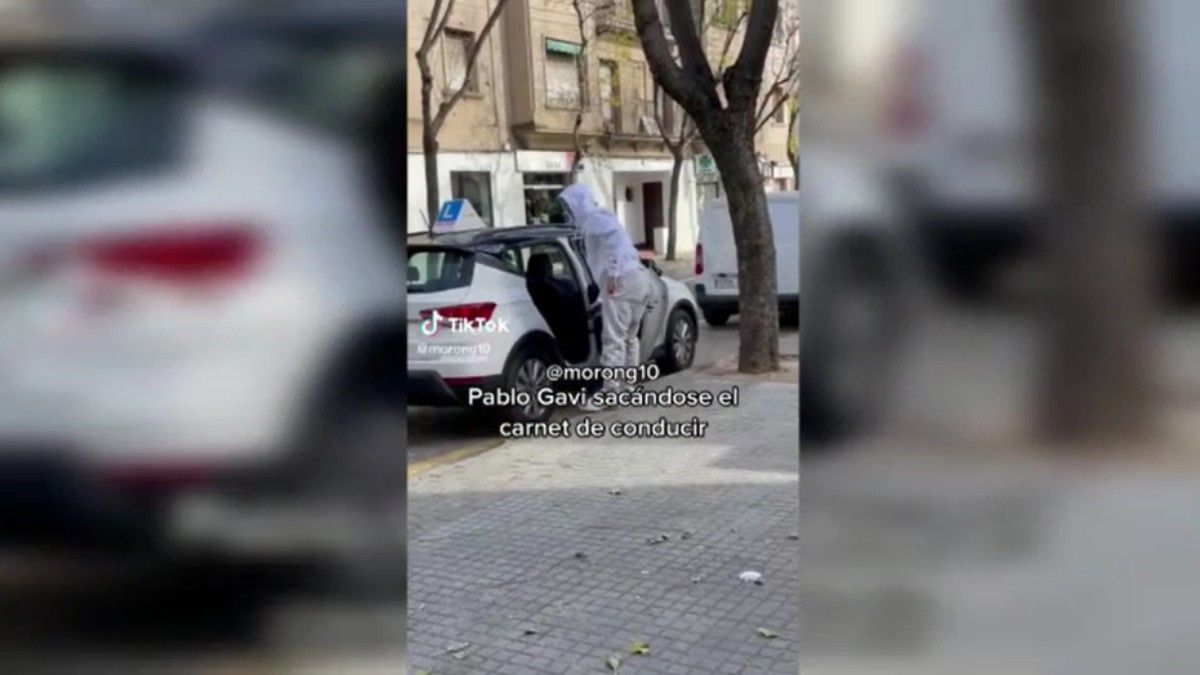 Así lleva Gavi el carnet de conducir: Todo lo que se sabe
