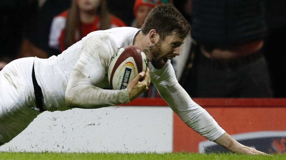 Elliot Daly dio la victoria a Inglaterra en Cardiff