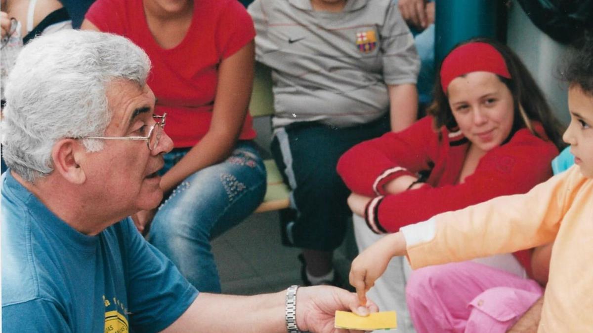 Manuel Déniz, un docente que ama su profesión