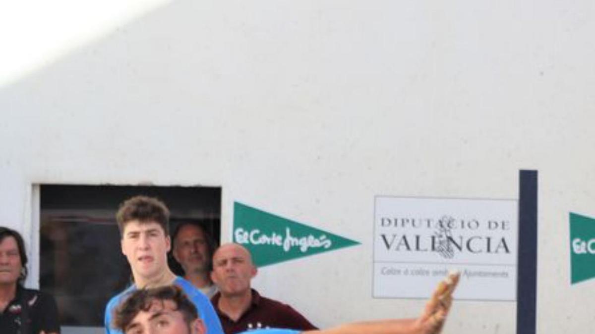 Moixent i Riba-roja colideren a la modalitat de trinquet - Levante-EMV