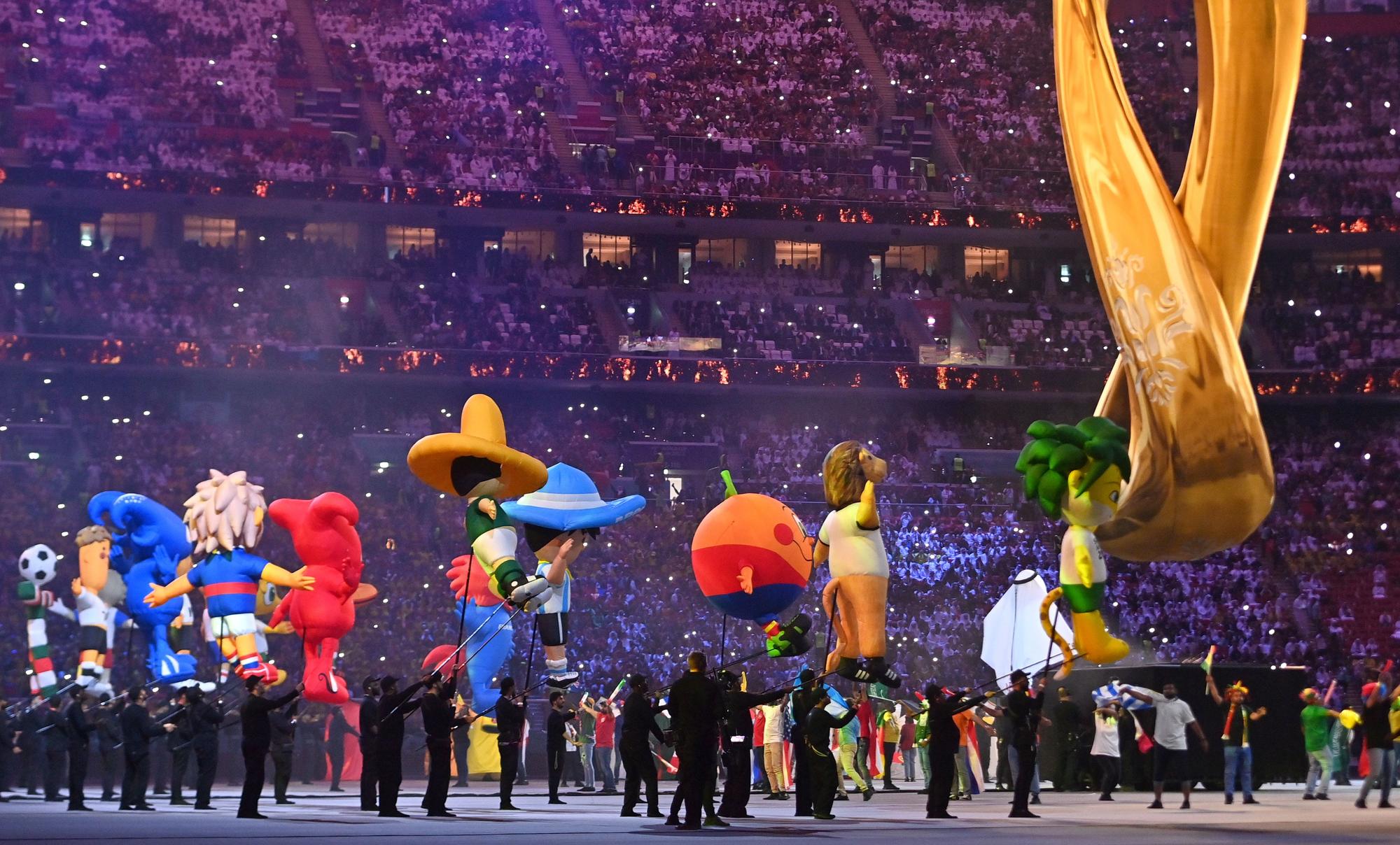 Mundial De Qatar 2022 Las Mejores Imágenes De La Ceremonia Inaugural