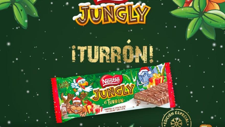TURRÓN JUNGLY MERCADONA: Nestlé lanza la versión turrón de su chocolate ...