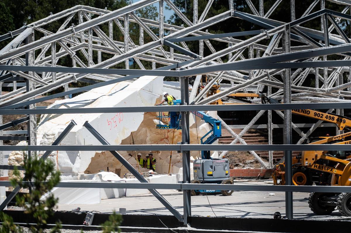 Galería | Llega el interior de la neocueva de Maltravieso a Cáceres ...