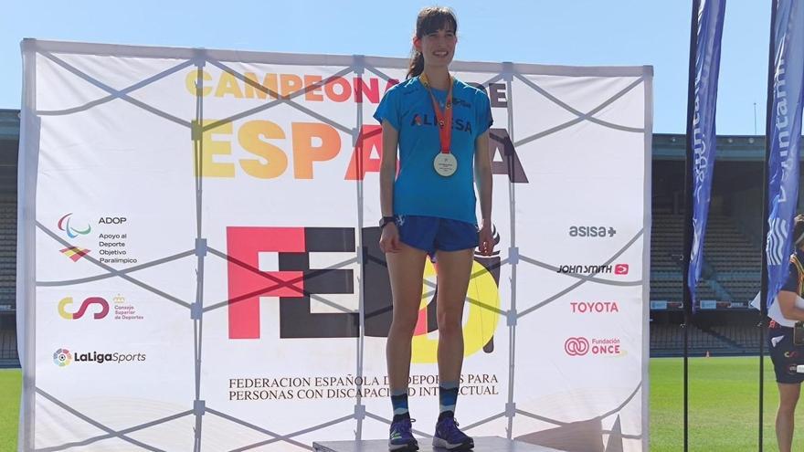 Empar Vizcaíno, campeona de España de 5.000 metros lisos