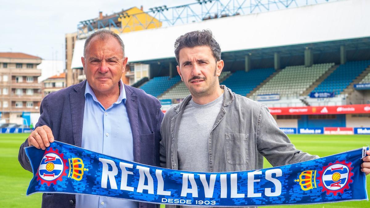 Javier Vidales, en su presentación como director deportivo del Real ...