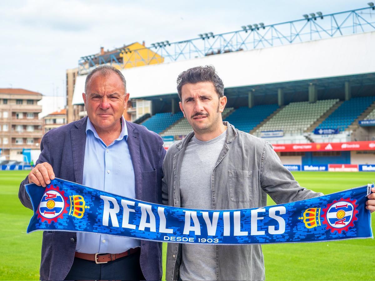 Javier Vidales, en su presentación como director deportivo del Real ...