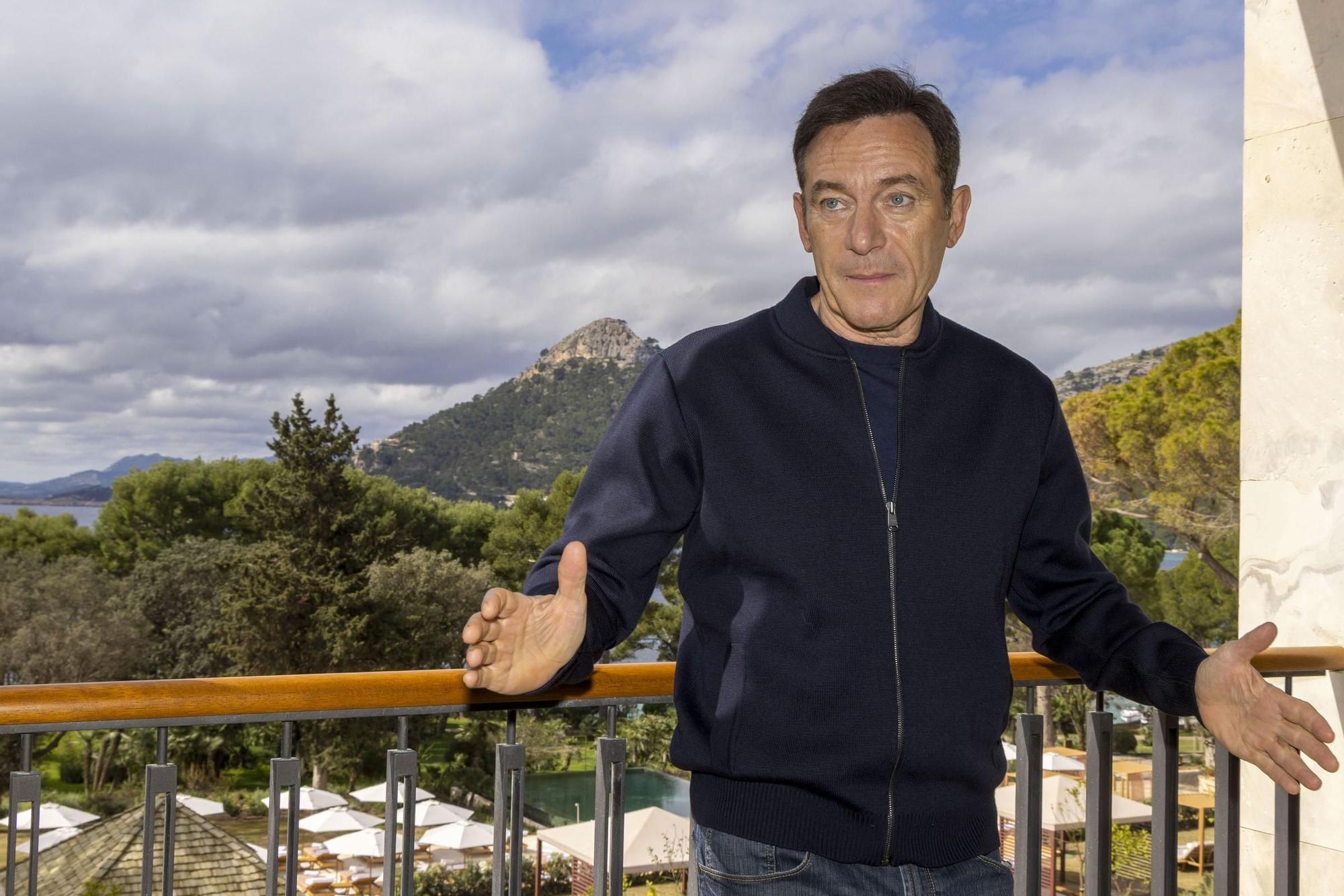 FOTOS | Jason Isaacs, actor de 'The White Lotus', en Formentor (Mallorca)