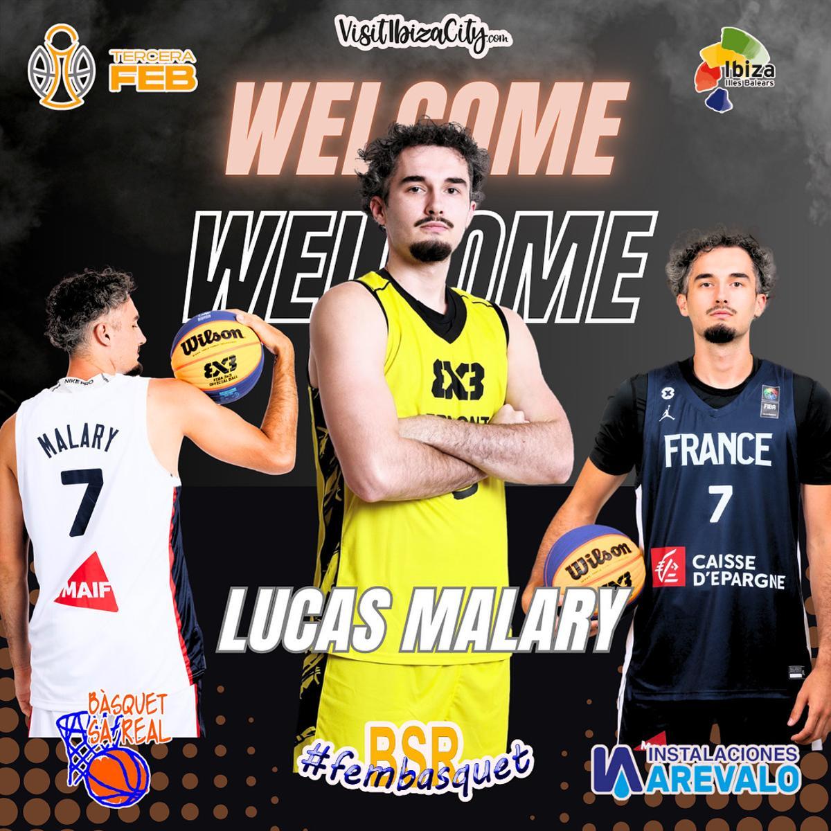 Bàsquet Sa Real: Lucas Malary, nuevo fichaje del Bàsquet Sa Real