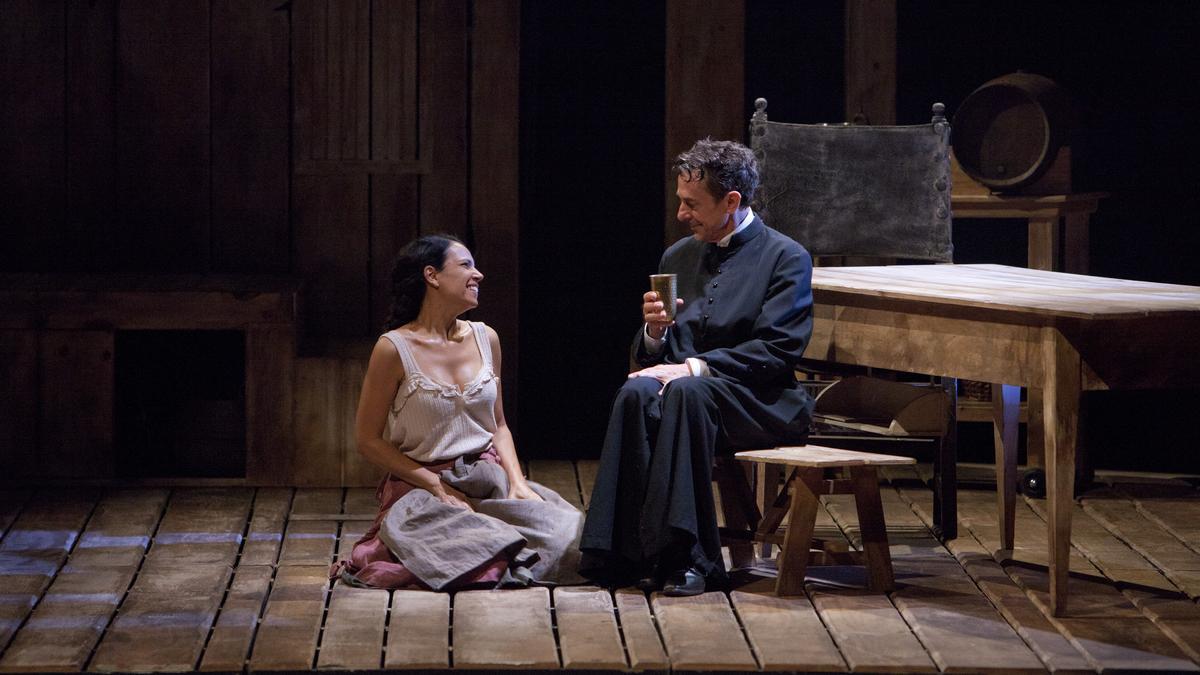 Pere Ponce, actor que protagoniza "Los pazos de Ulloa" en el Teatro ...