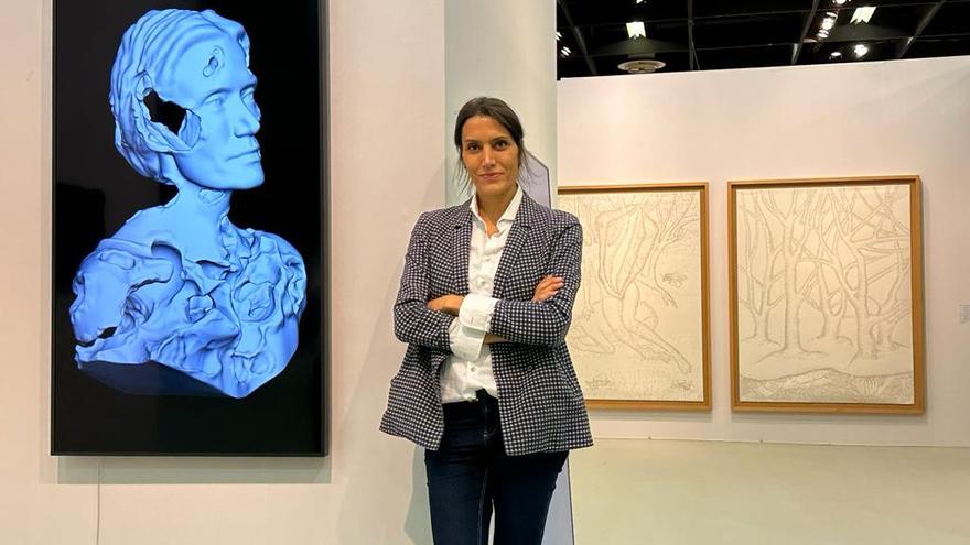Amparo Sard muestra sus últimas obras en la feria Art Cologne