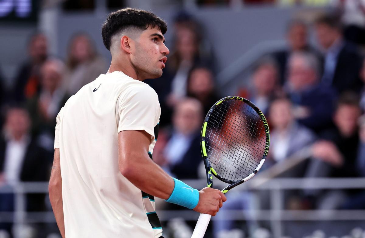 Roland Garros: Fabian Marozsan - Carlos Alcaraz, en imágenes