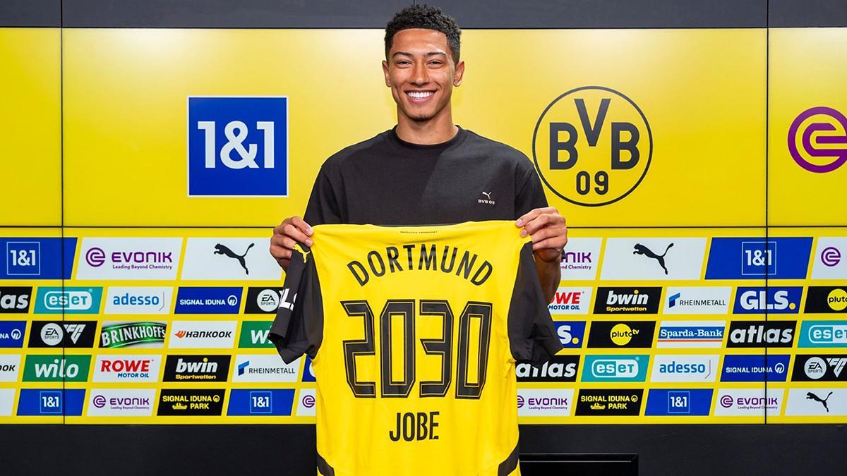 Las primeras palabras de Jobe Bellingham como jugador del Borussia Dortmund