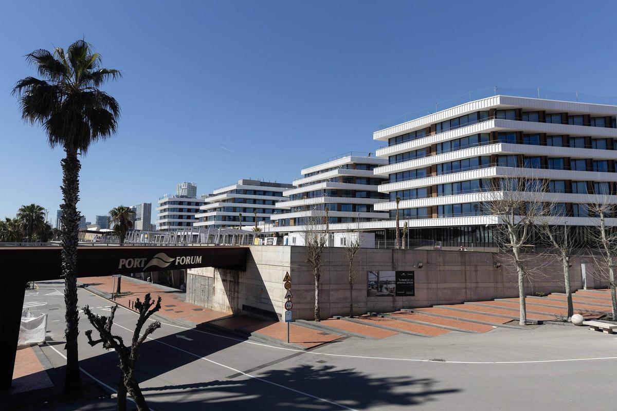 El macro hotel de lujo SLS Barcelona en el Fòrum