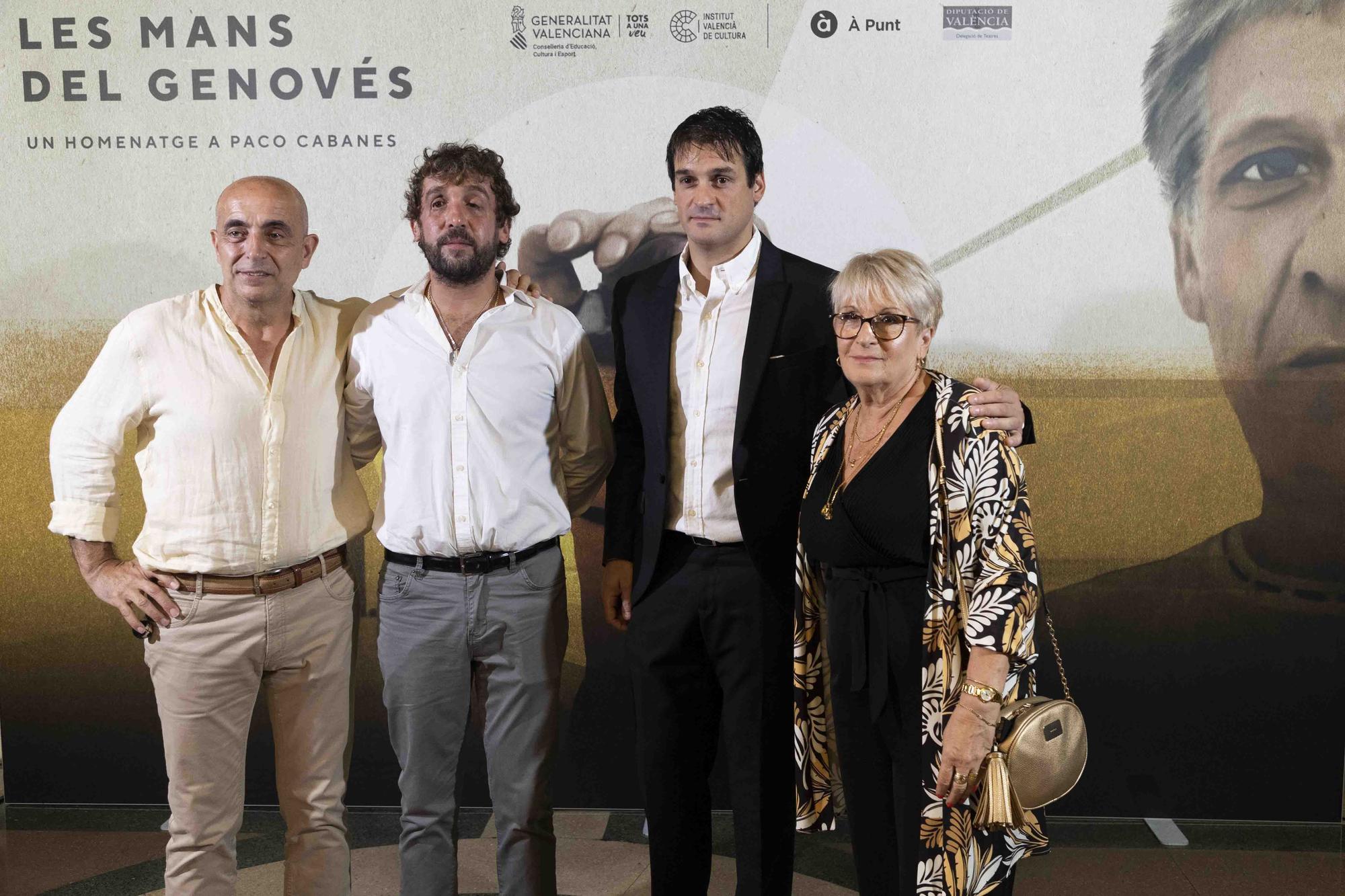 Homenaje a la trayectoria de Paco Cabanes, "El Genovés"