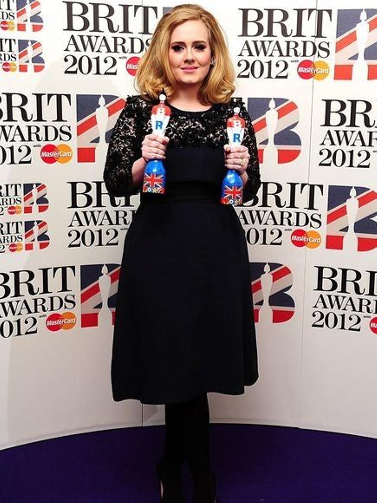 Adele triunfa en los 'Brit Awards 2012' - Cuore