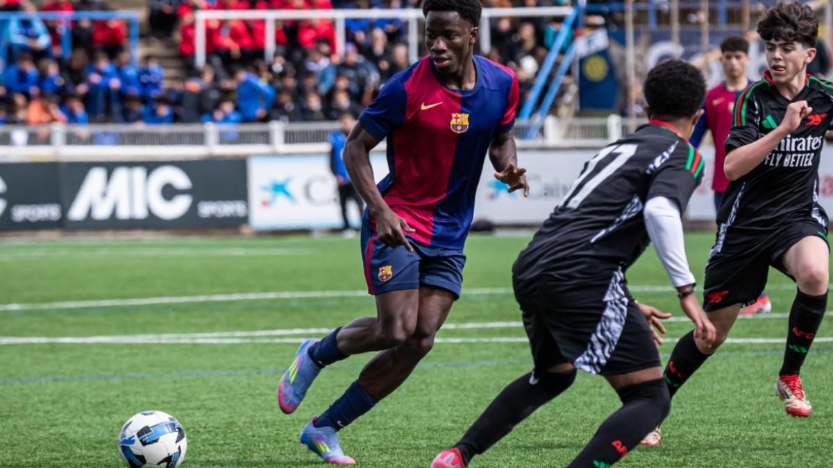 Ebrima lidera un Cadete A brillante que no mereció perder la final del MIC