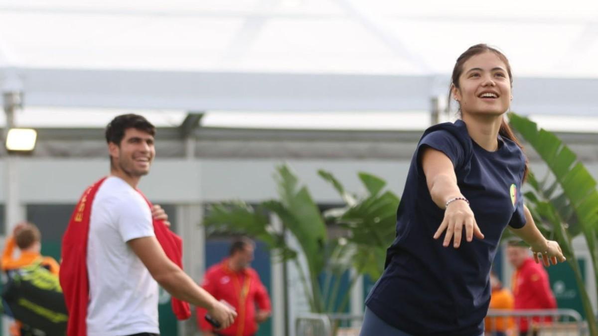 La historia detrás de la pareja Raducanu - Alcaraz: "Es algo especial"