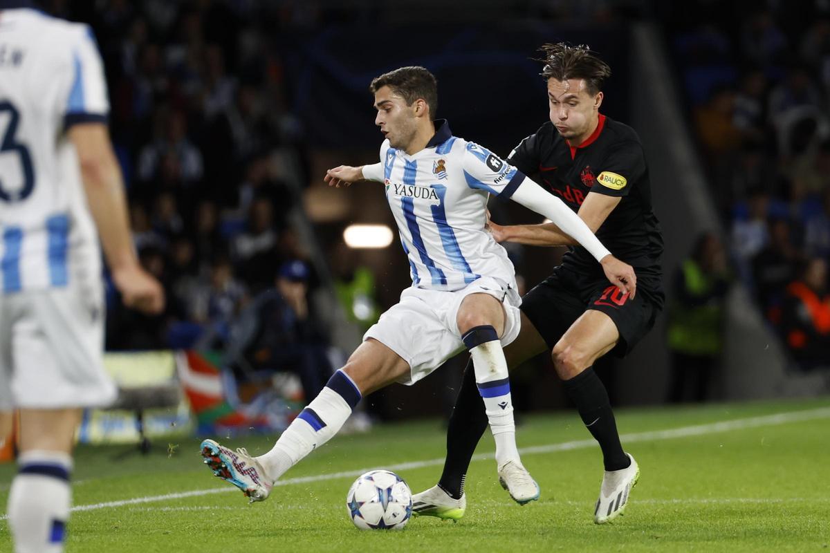 Champions | Real Sociedad - Red Bull Salzburgo, en imágenes