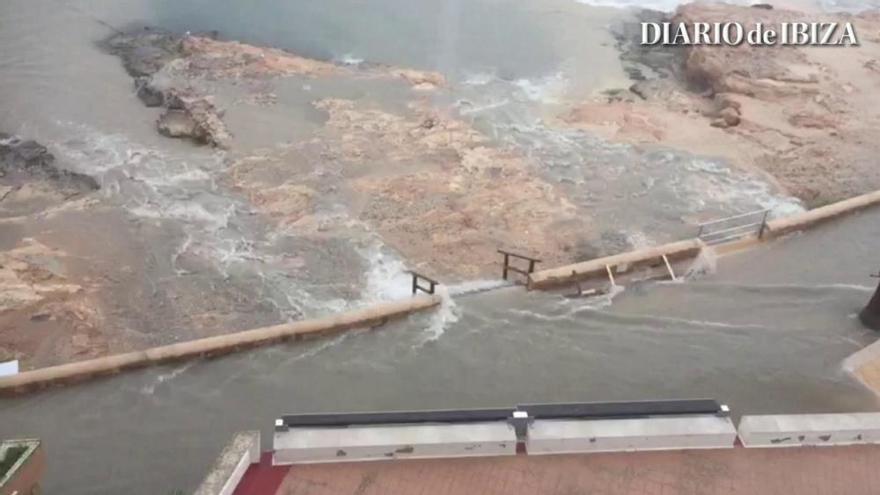 La tormenta causa inundaciones en Sant Antoni y otras zonas del oeste ...