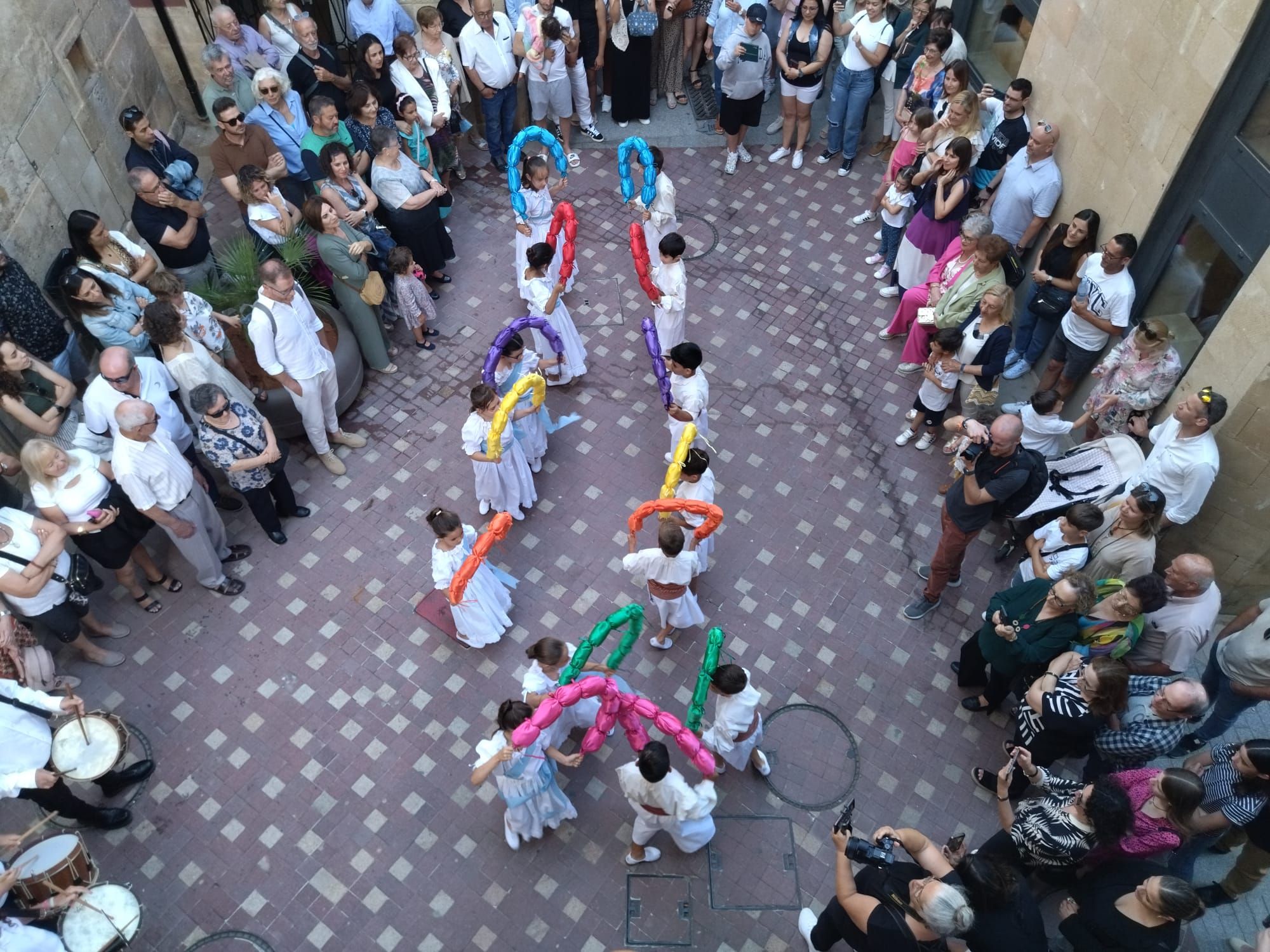 "Cor", coreografía, "danses" y Corpus en Xàbia: la tradición, en imágenes