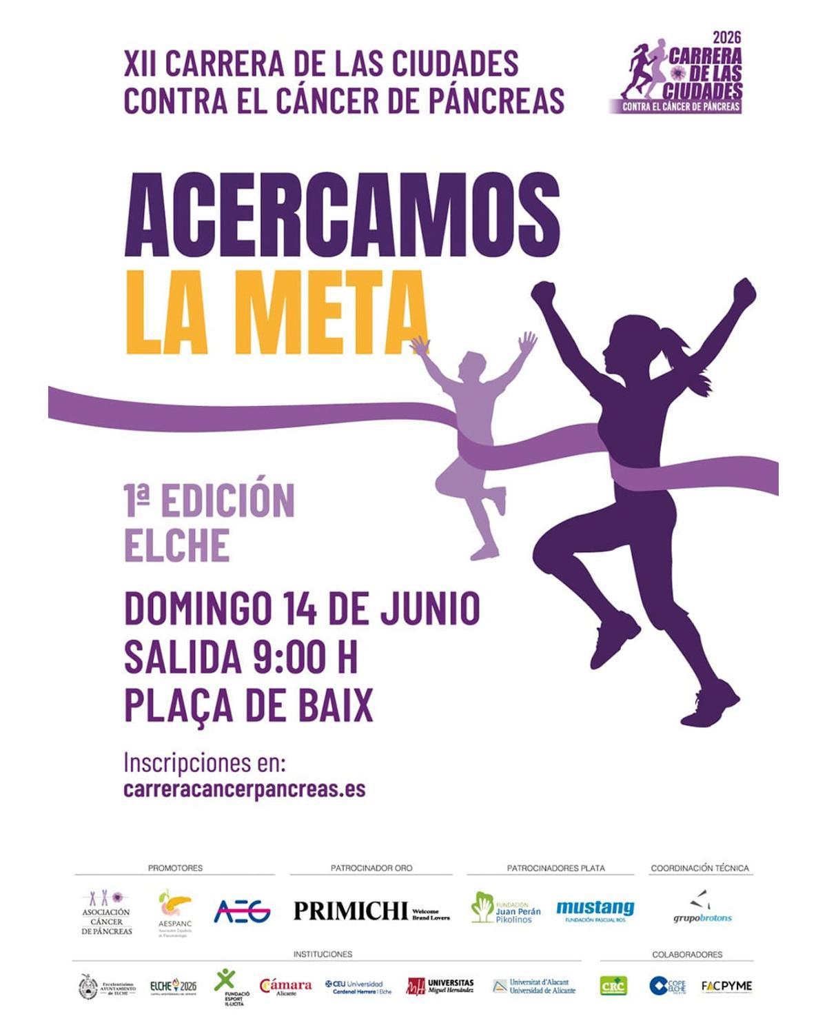 Más apoyo para la carrera solidaria contra el cáncer de páncreas de ...