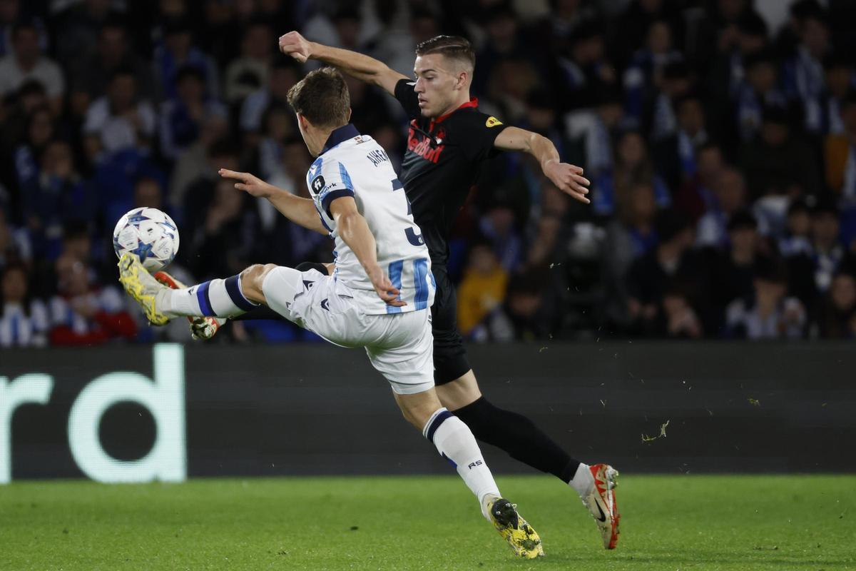 Champions | Real Sociedad - Red Bull Salzburgo, en imágenes