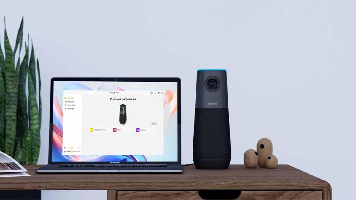 Creative presenta la videocámara Live! Meet 4K