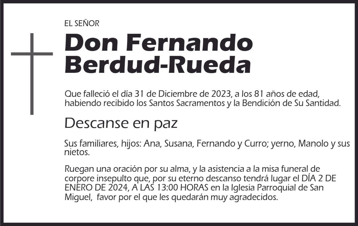 Fernando Berdud-Rueda