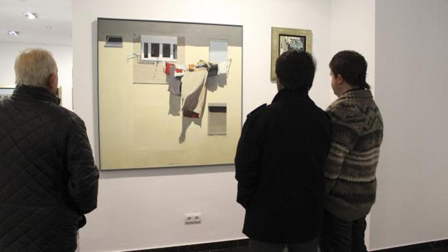 La pintura de Coque Bayón aterriza en la galería de arte Espacio 36