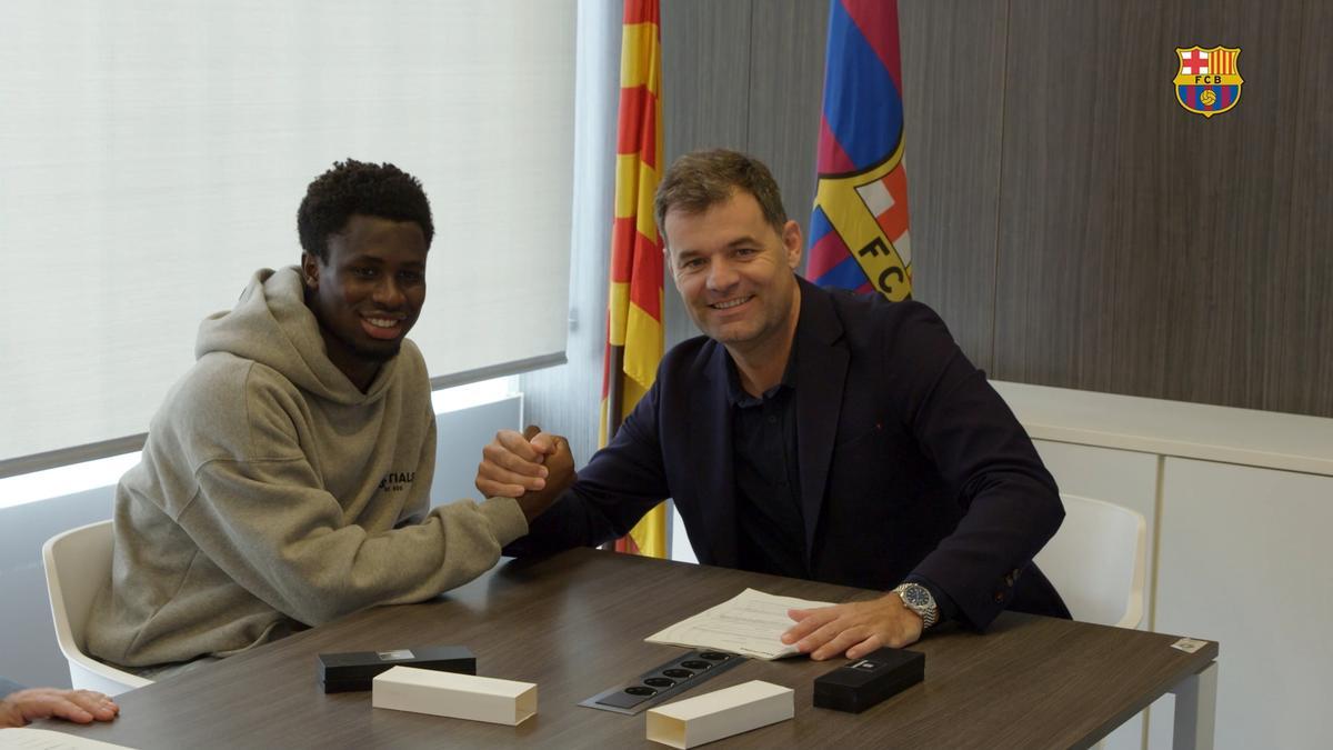 Duro mazazo para el Barça con la lesión de Landry Farré