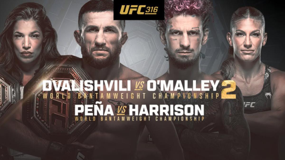 UFC 316: Horario y dónde ver el Dvalishvili vs O'Malley por TV, en ...