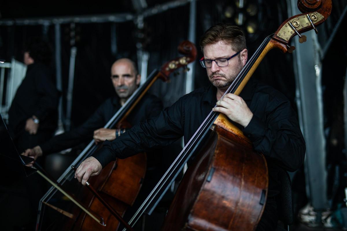 Concierto de la OBC en la playa de Bogatell | FOTOS