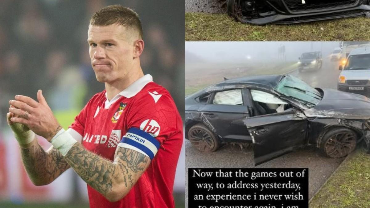 James McClean, jugador del Wrexham, critica a las personas que enviaron ...