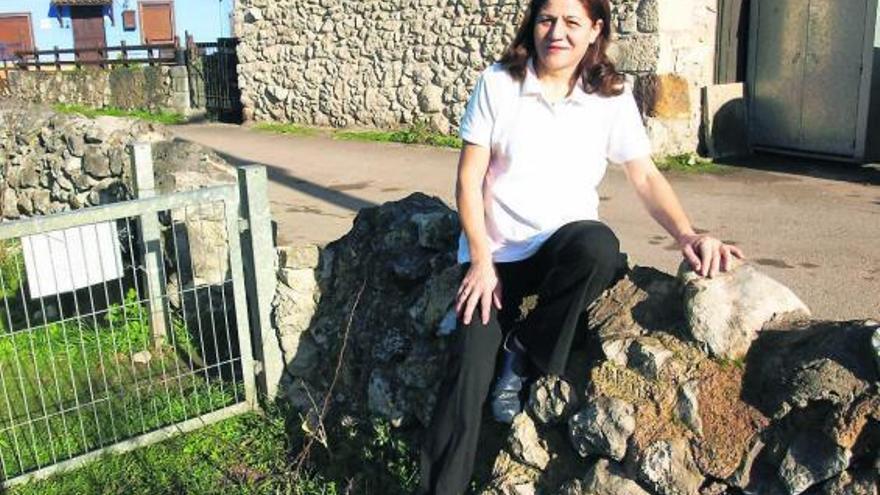 El buey se sirve en la tenada