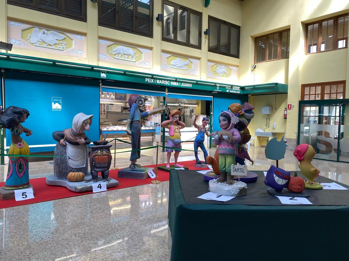 Los mejores 'ninots' ya se pueden visitar en Benifaió