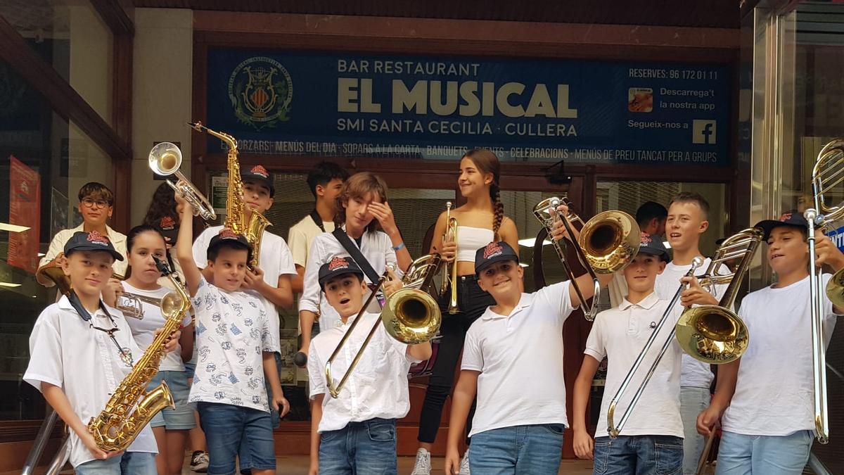 Primera charanga infantil con una media de edad de 11 años