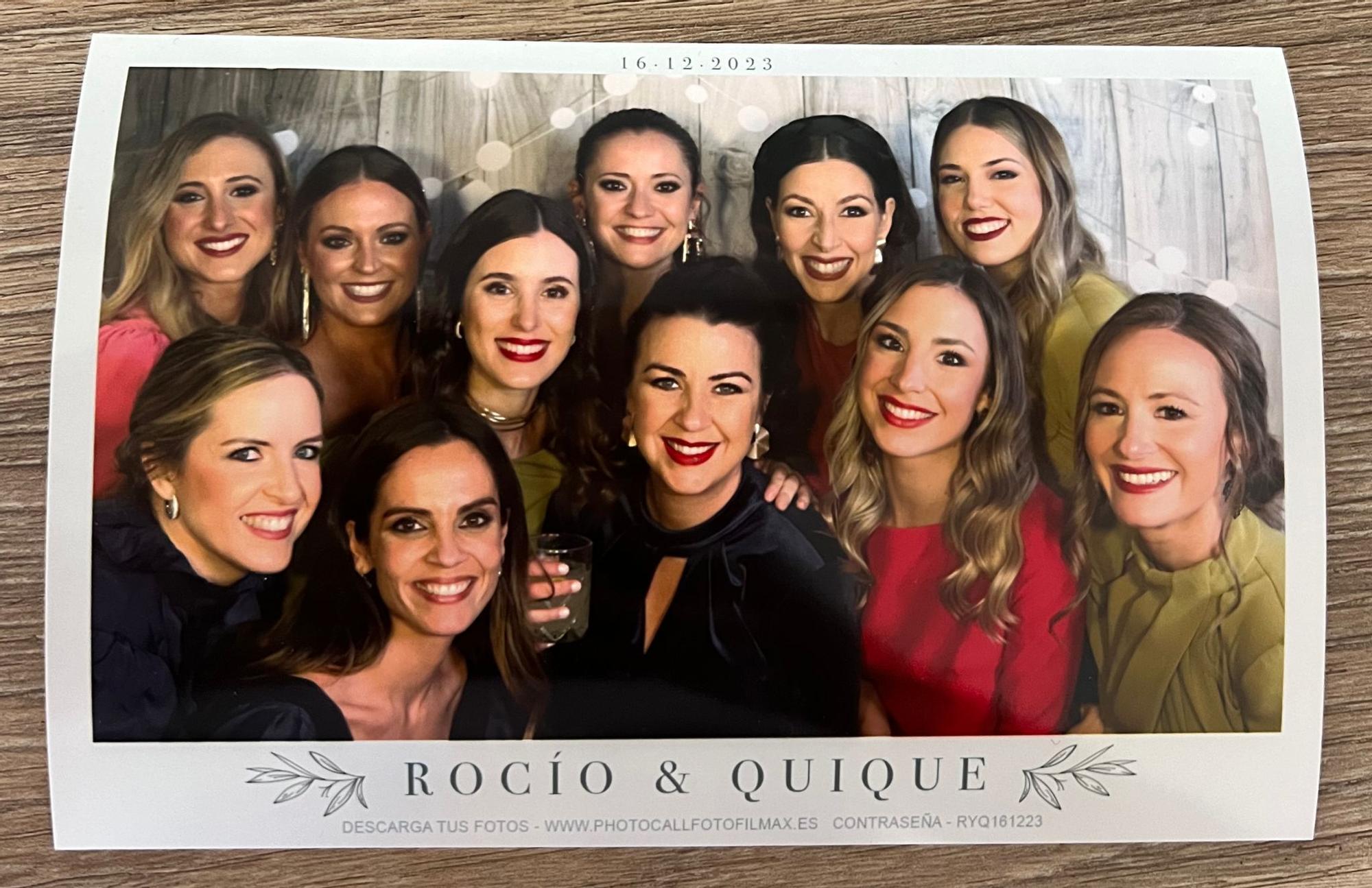 La fiesta fallera de la boda de Rocío Gil