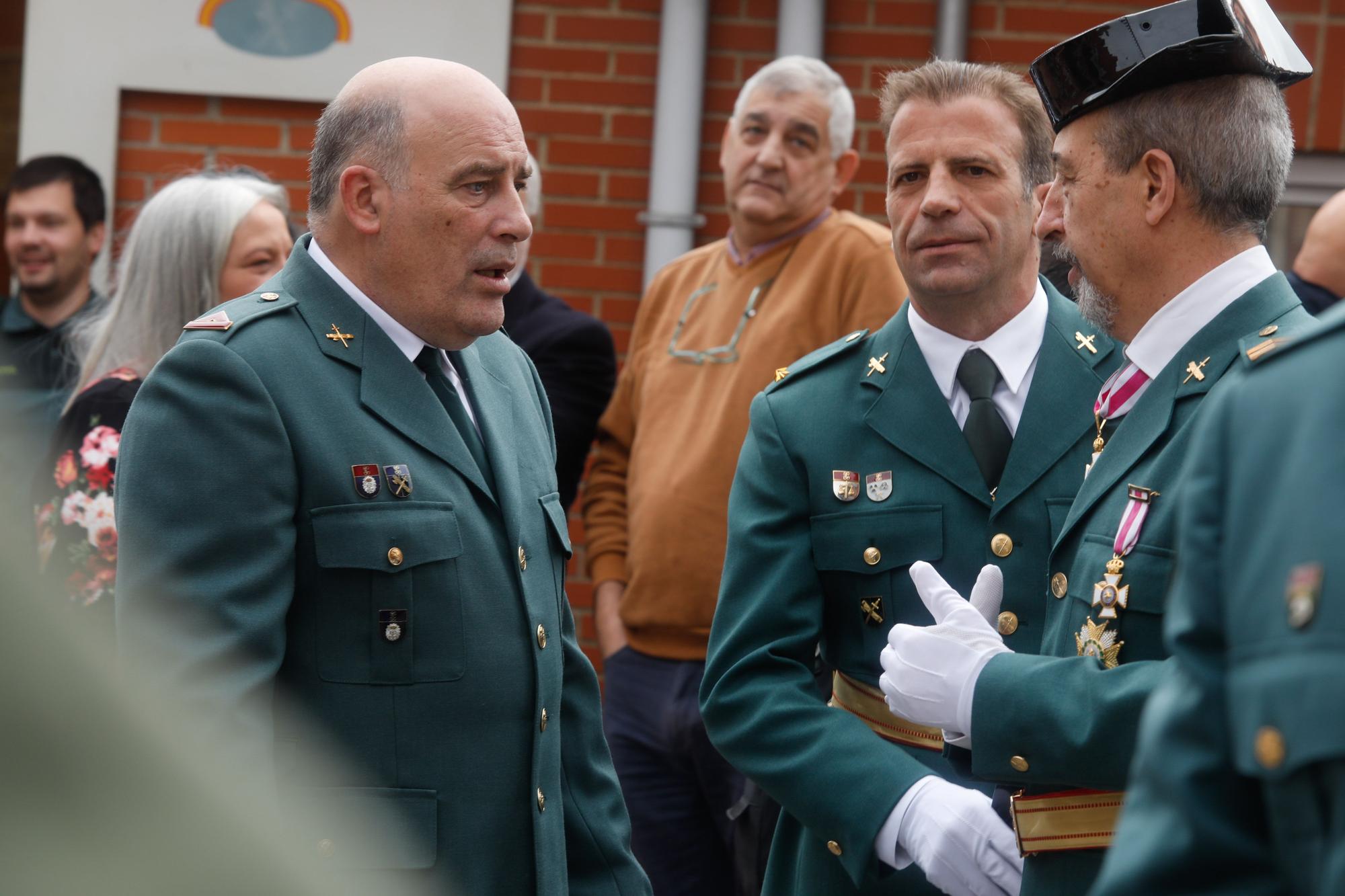 La Guardia Civil de Avilés recupera los festejos del Pilar