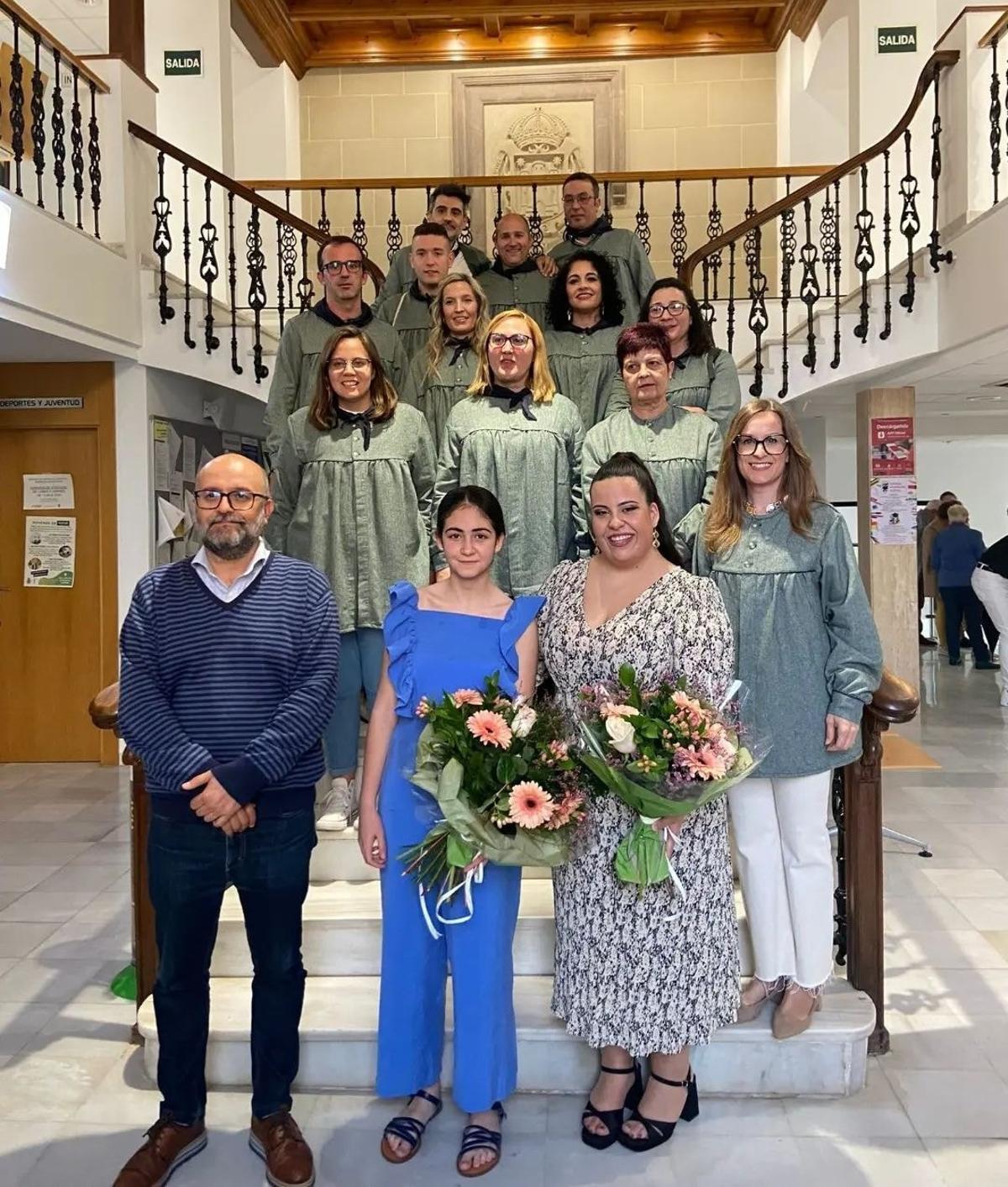 Gemma Ortiz Mayordomo y Victoria Ponce González, Falleras Mayores de Utiel 2024 - Levante-EMV