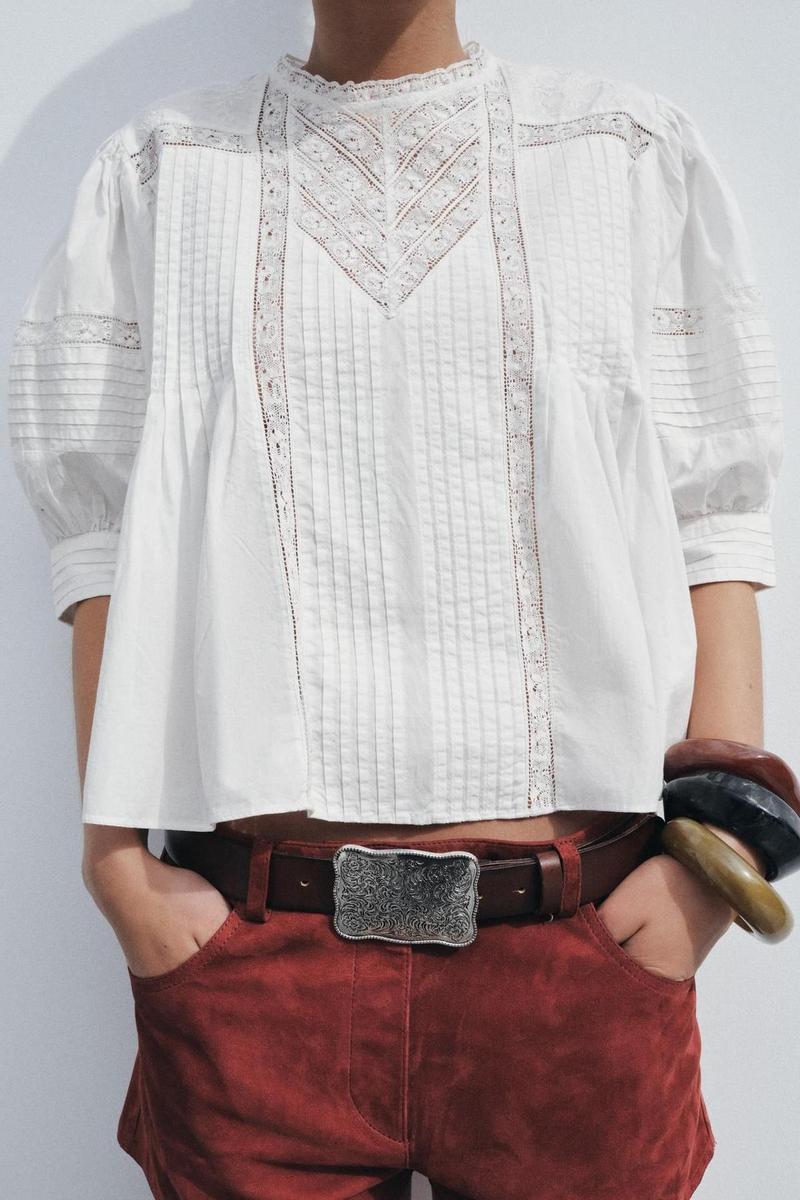 ZARA BLUSAS | 5 blusas de Zara que las andaluzas llevaremos con ...