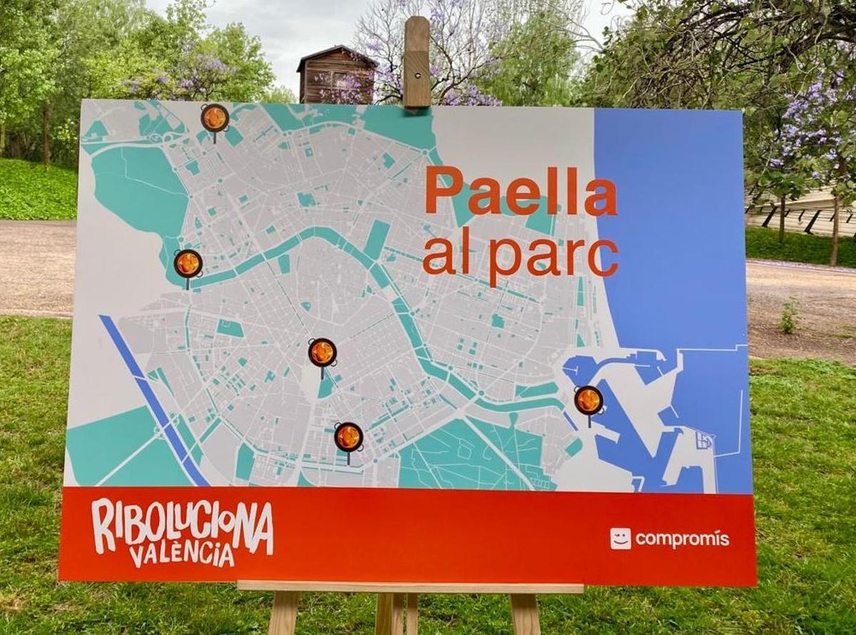 Valencia | Ribó proyecta cinco zonas para hacer paella en otros tantos parques de la ciudad