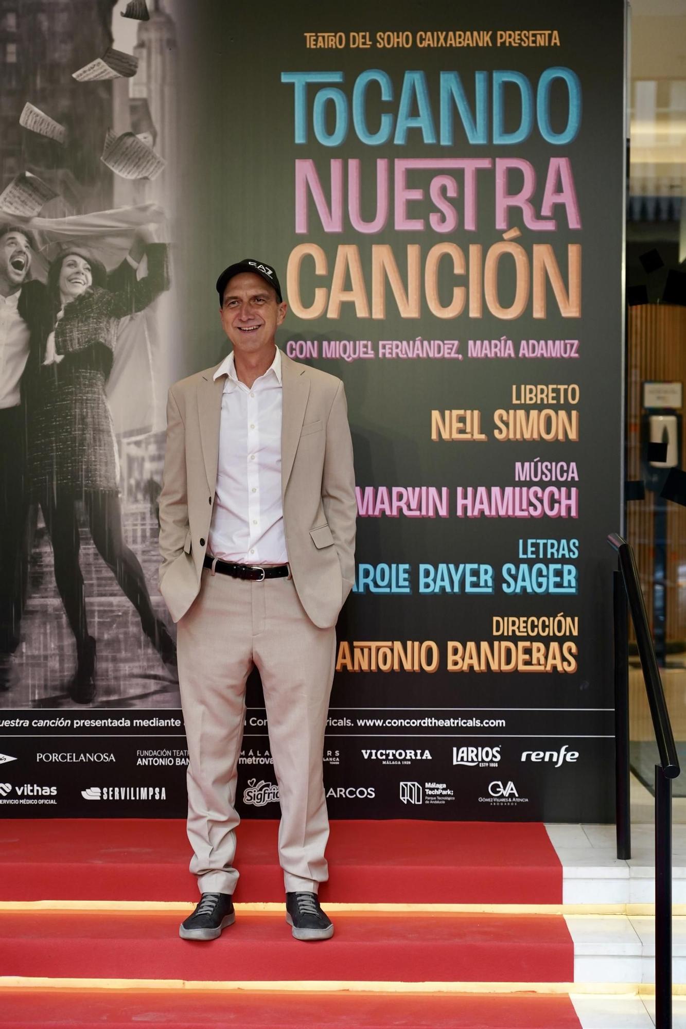 Estreno del musical 'Tocando nuestra canción' de Antonio Banderas - La ...