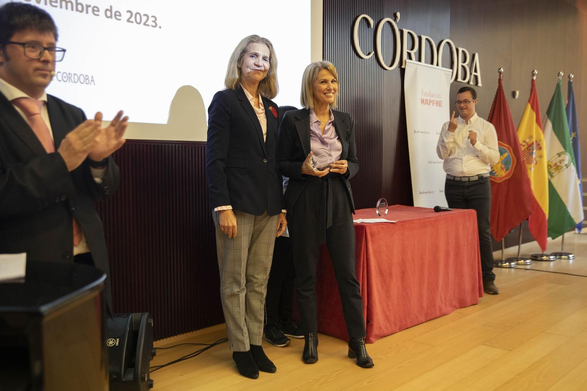 La infanta Elena en los premios de la Fundación Mapfre en Córdoba ...