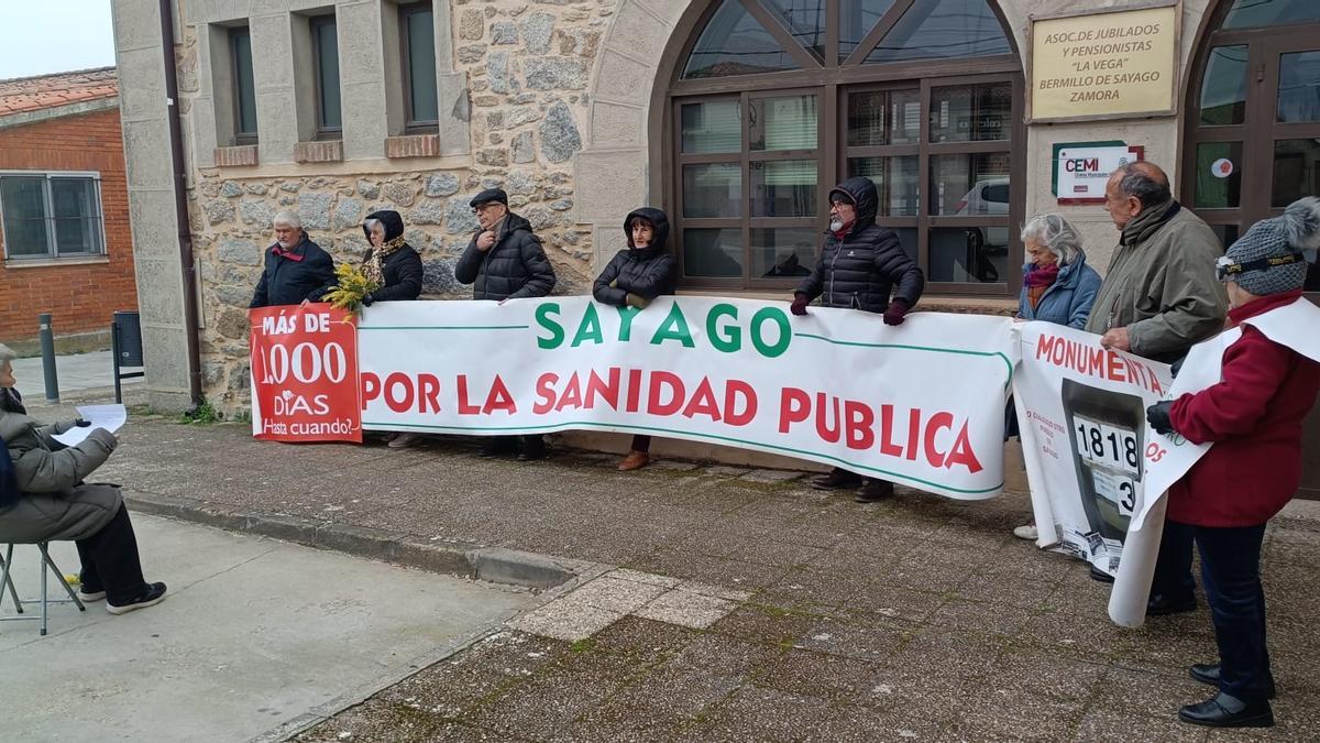 PROTESTA SANITARIA BERMILLO | Las reivindicaciones sanitarias 'plantan ...