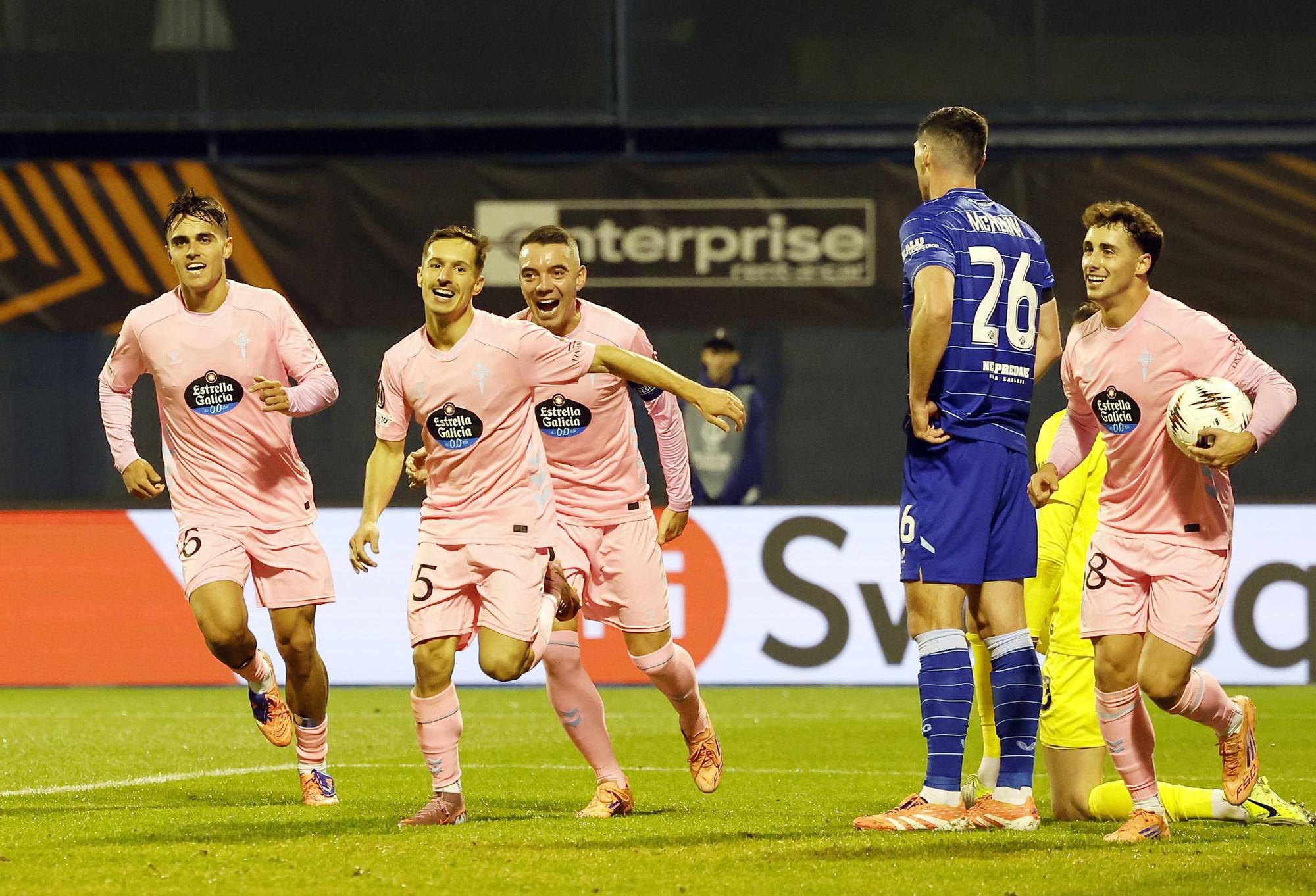 Dinamo de Zagreb - Celta, en imágenes