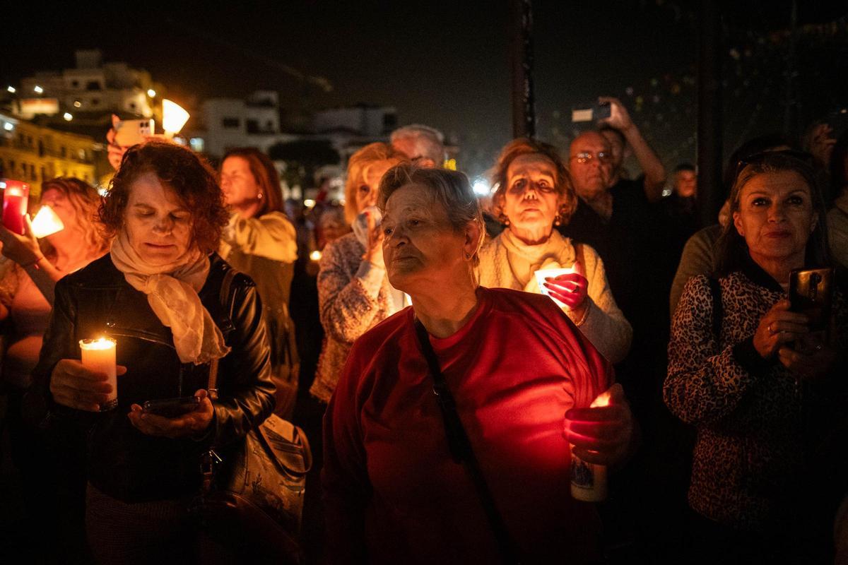 FOTOS: Procesión de las Candelas, en Candelaria