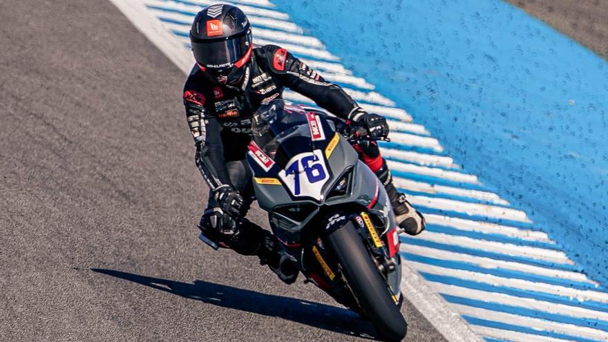 Julián Giral, subcampeón de España de Supersport